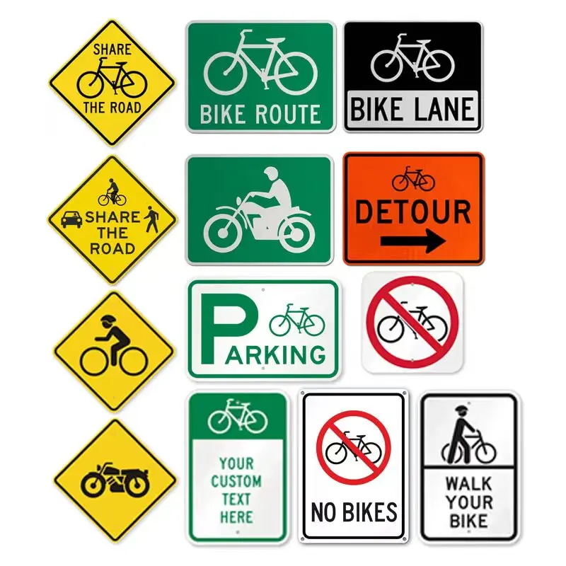 Wholesale Custom Design Reflective Traffic Signs Safety
