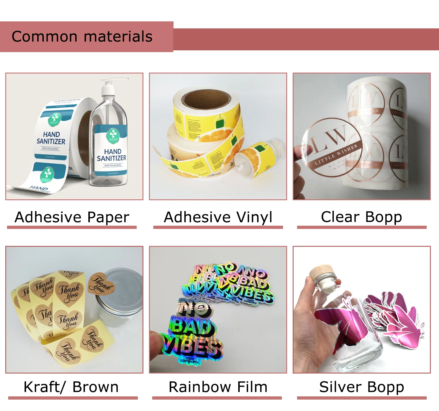 Permanent Custom Pvc Round Logo Vinyl Sticker Roll Printing - Buy ...