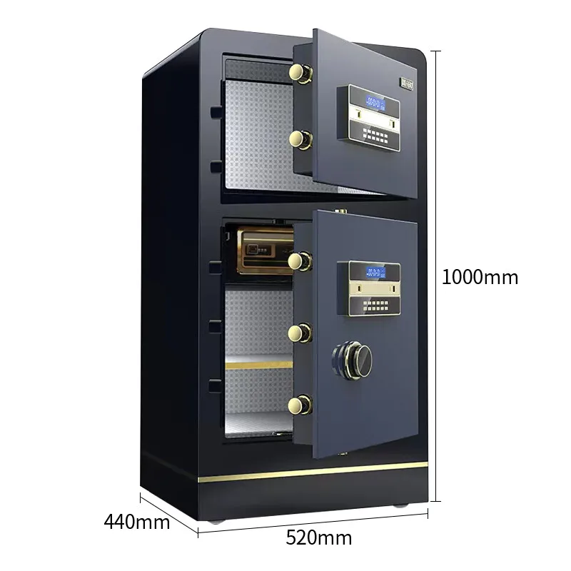 Fingerprint Security Money Safes Box Fireproof Safes Box For Home And ...