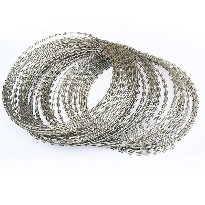 Factory Sale Various Barbed Wire Hot Zinc Plating High Rust Prevention ...