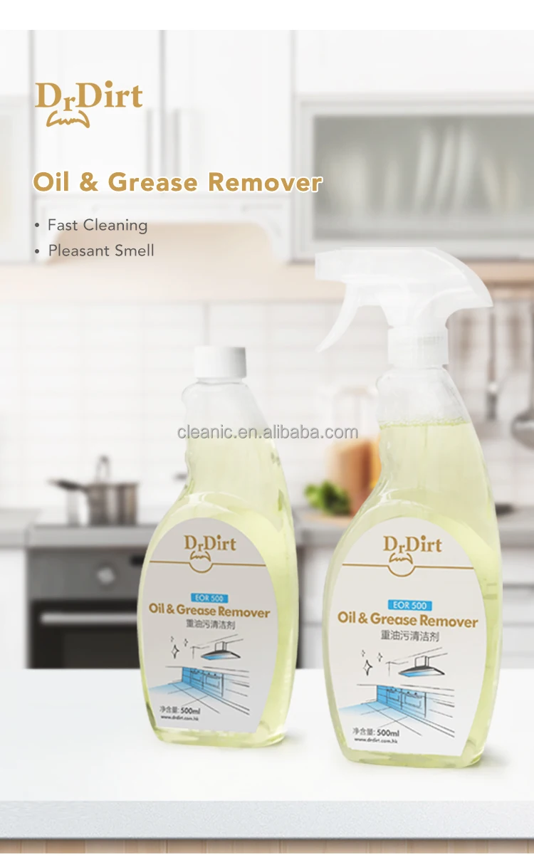 Effective Kitchen Grease Remover - Dr.dirt Cleaner Spray