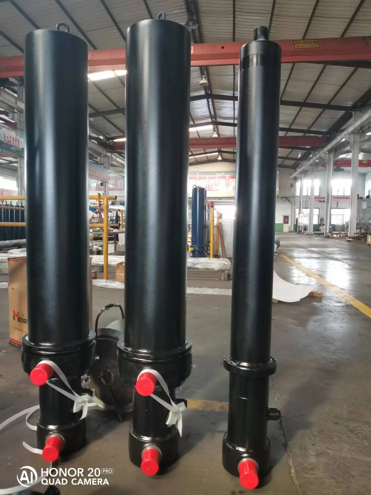 4 Stages Dump Truck Hydraulic Cylinder Dump Truck Hydraulic Hoist With ...