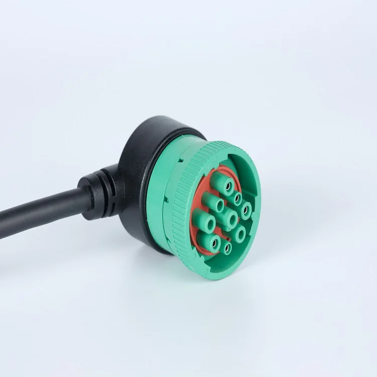 J1939 Obd2 Diagnostic Truck Connector And J1939 9 Pin To Obds Adapter ...