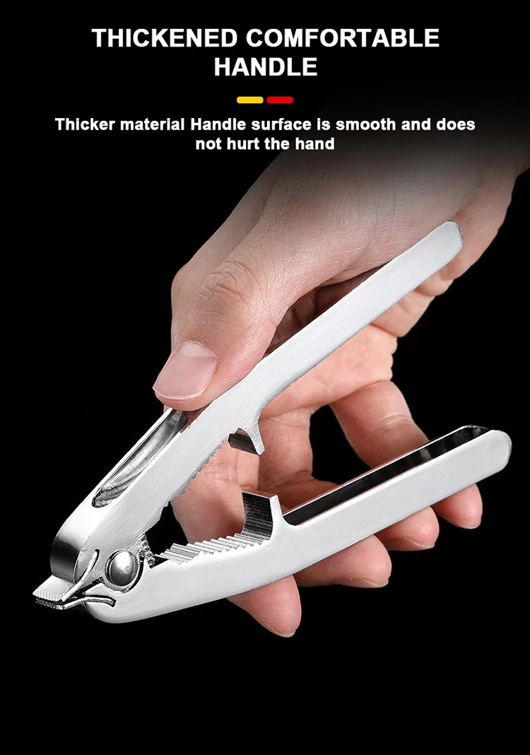 Clam Opener Walnut Clamp - Multifunctional Kitchen Tool