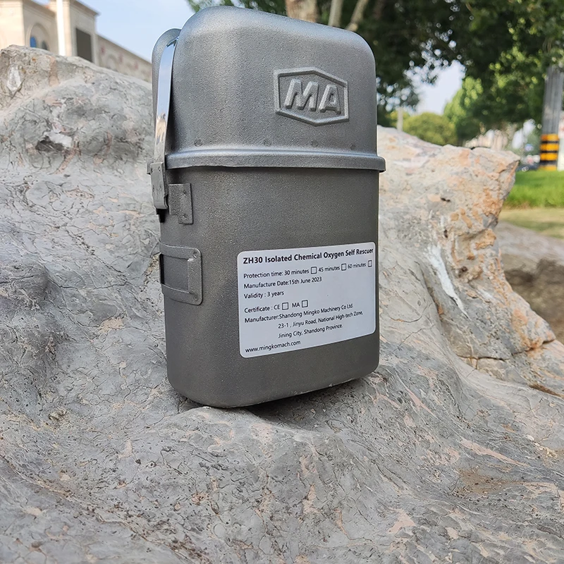 Underground Mining Chemical Oxygen Generation ZH30 Self-Rescuer With CE ...