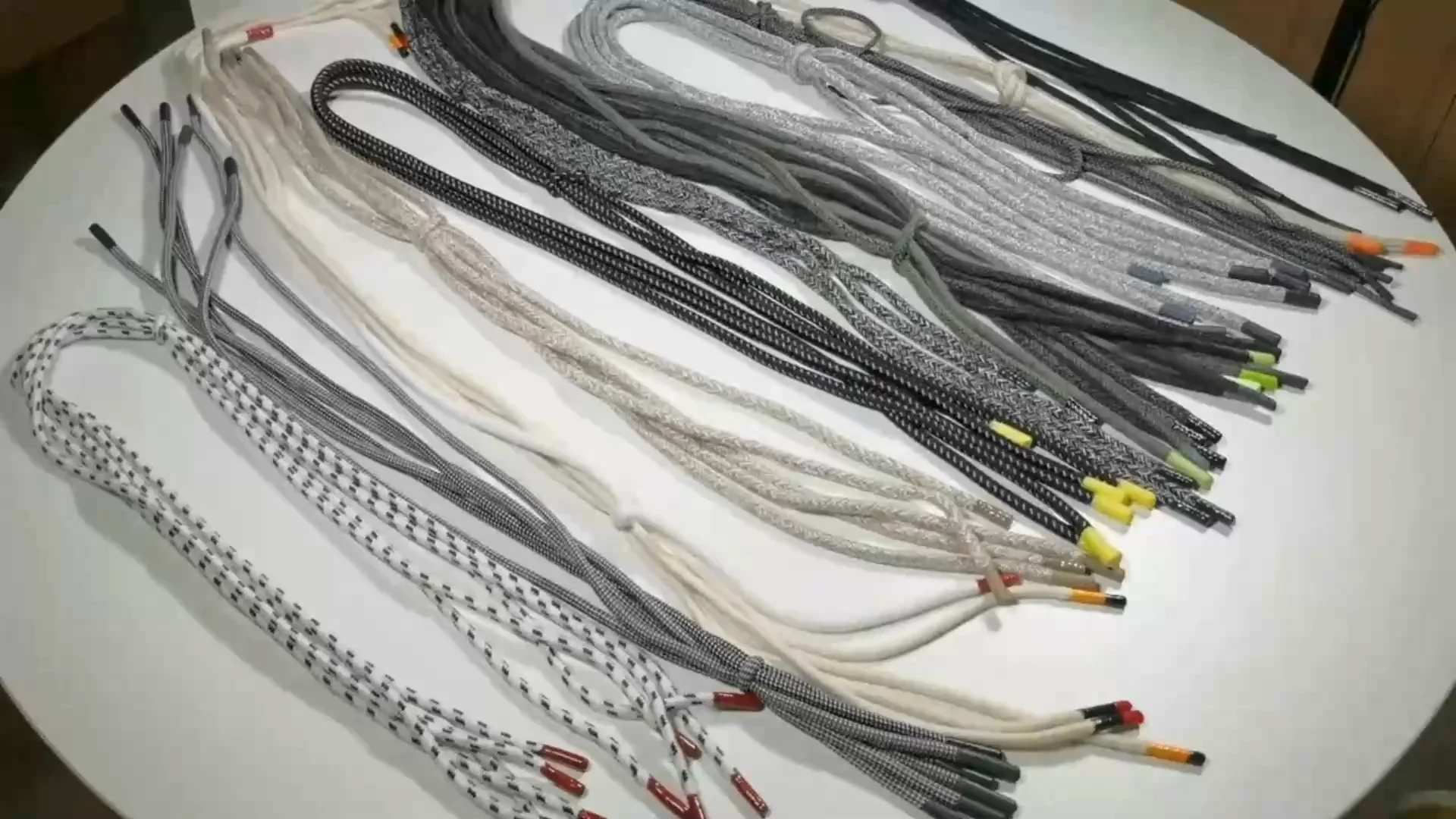 Free Sample Garment Accessories Colorful Drawstring Hoodie Tip Jogger ...