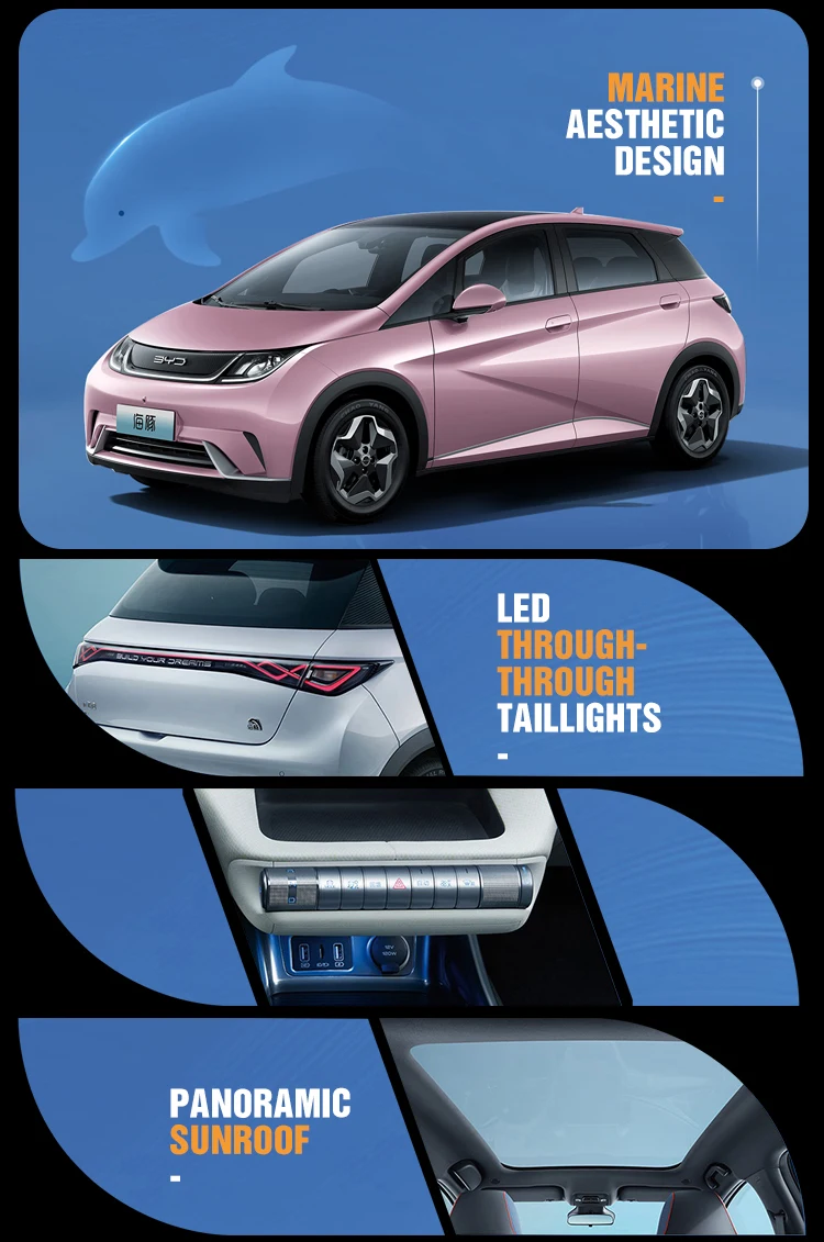 Byd dolphin rhd 130 seal ev 2022, vehículo eléctrico en movimiento ...