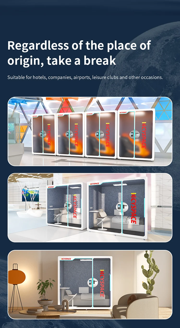 Garden Capsule Bed Sleeping Pods - Perfect for Relaxation