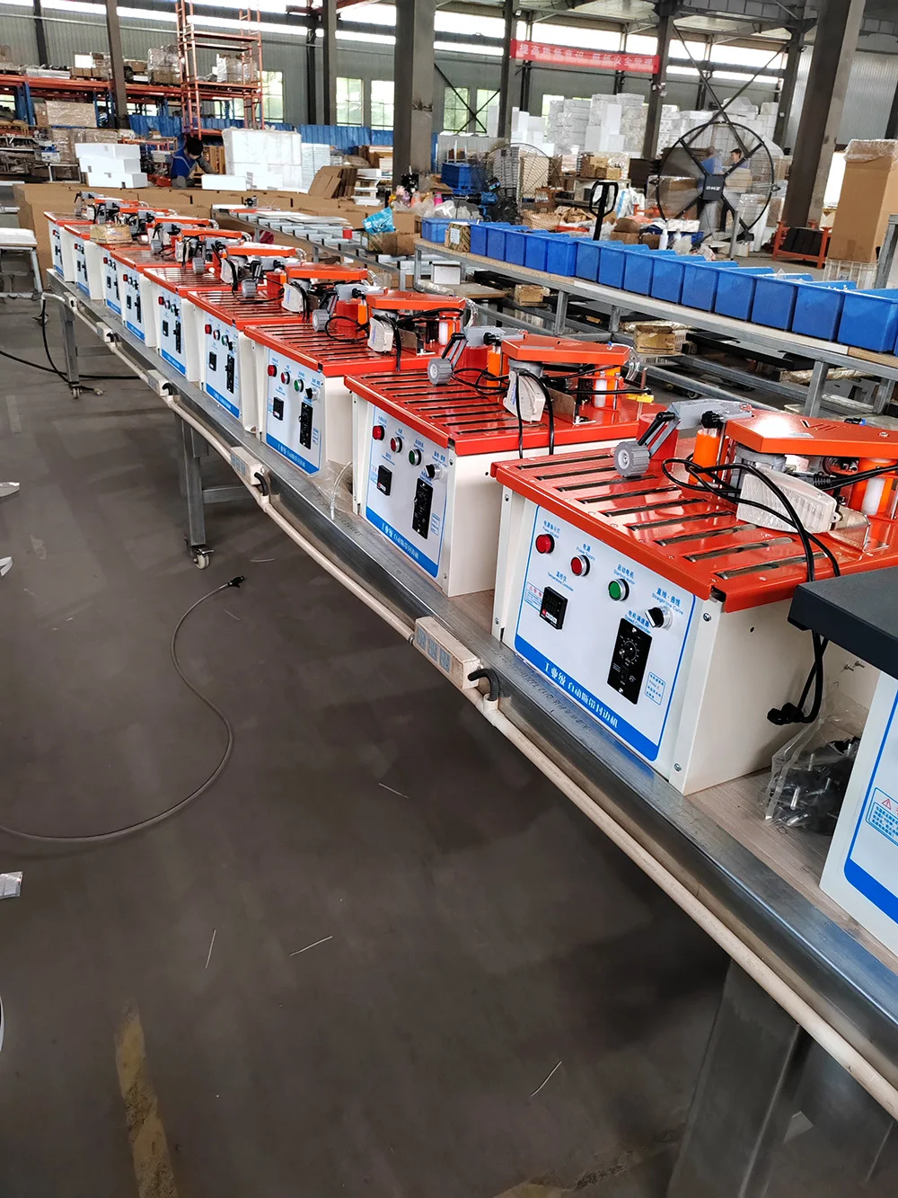 Single Phase Edge Bander Machines Straight Curve Edge Banding Machine ...