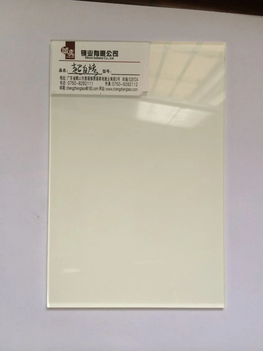 Ultra Clear White Back Painted Glass - Custom Solutions