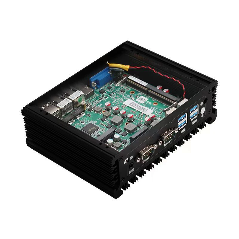 Compact Fanless J4125 Ip65 Dual Com Dual Lan Fully Enclose All In One Desktop Wall Mounted Ipc ...