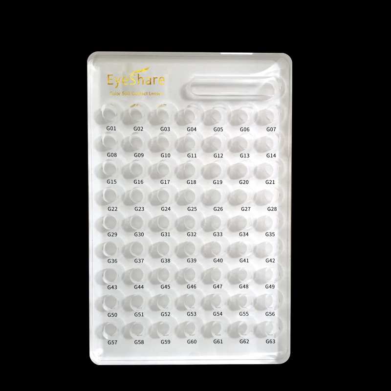 Eyeshare Factory Optic Free Contact Lens Display Board Shop Try On ...