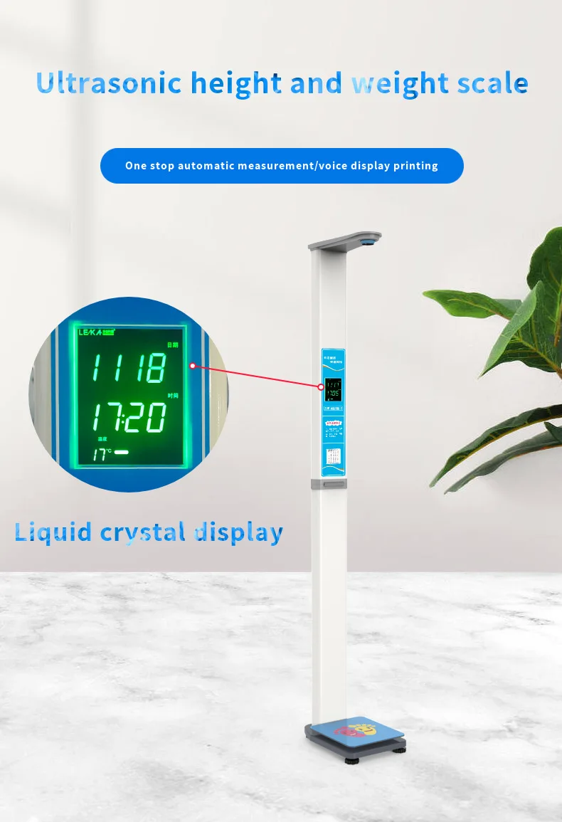 Medical Electronic Weight and Height Measuring Machine