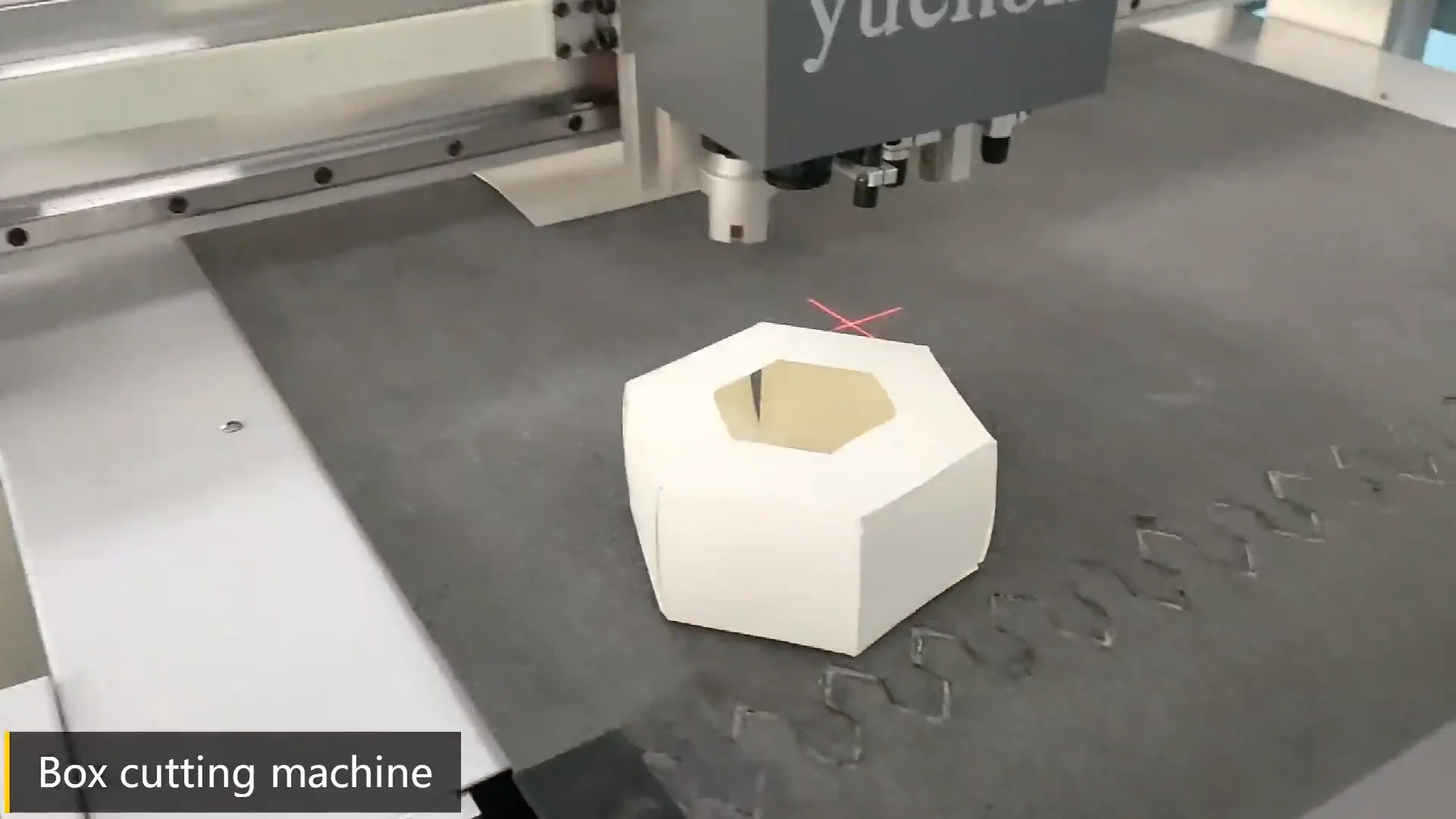 Yuchon Cnc Automatic Carton Box Perfume Box Die Gift Box Cutting ...