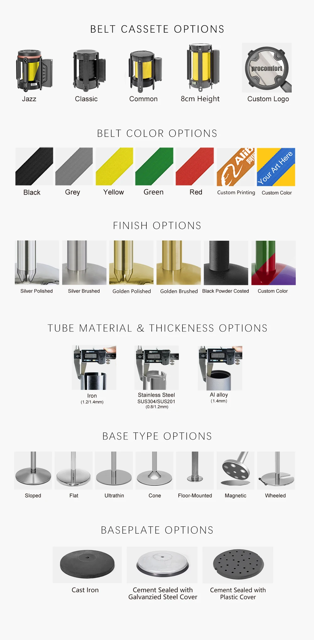 Wholesale Cheap Chrome Fence Post Queue Line Barrier Pole