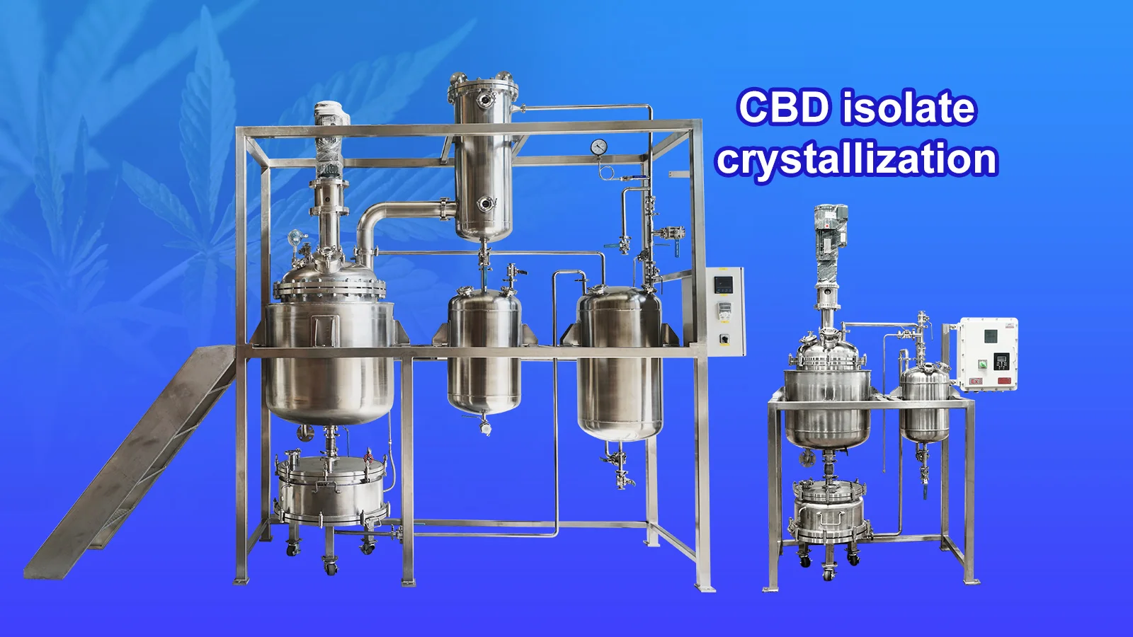 50l 100l 200l Industrial Crystallization Jacketed Glass Reactor For ...