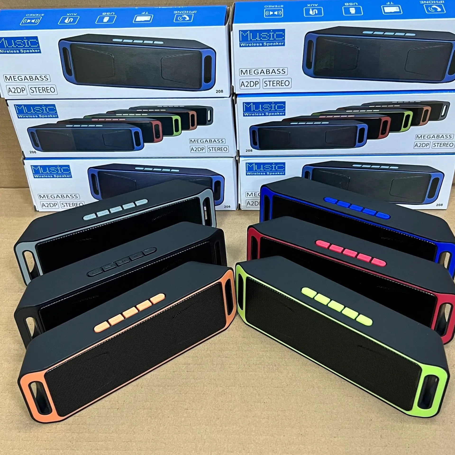 Mini BT Speaker Subwoofer Plug-in Wireless Multi Functional Small Speaker Portable Home Desktop ...