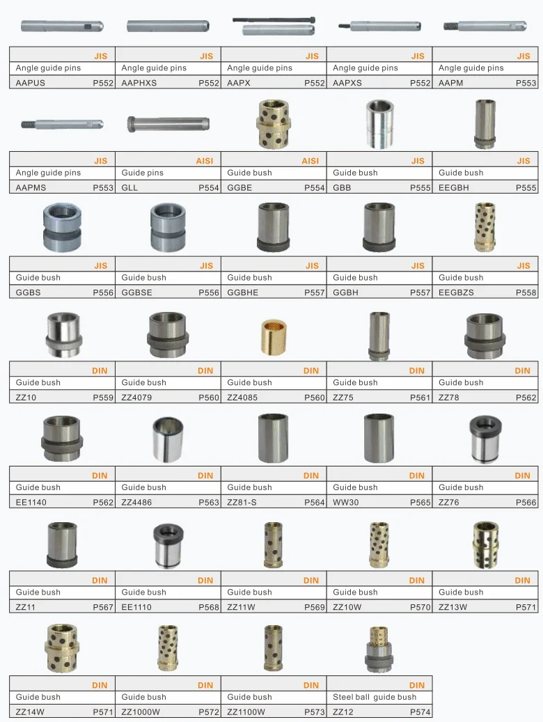 CNC Machined DIN Standard Angled Ejector Pin/Inclined Guide Rod for ...