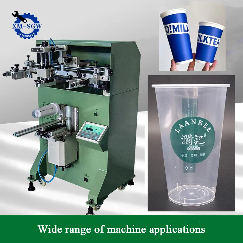 High-accuracy Semi Automatic Paper Cup Screen Printing Machine