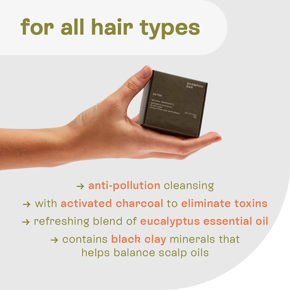 Custom Vegan & Cruelty-Free Full Detox Black Hair Oil Control Deep ...