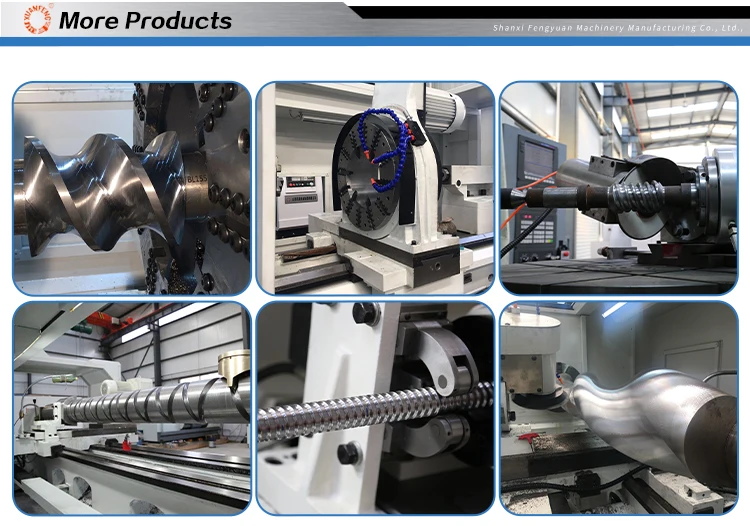 Cnc Whirling Machine For Process Screw Pump Rotor - Buy Screw Pump ...