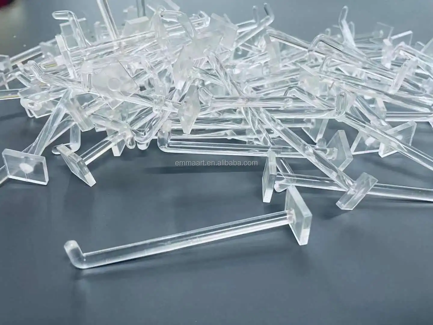 Clear Acrylic Display Hook Acrylic Plastic J Hooks For Hanging Jewelry - Buy Acrylic J Hooks ...