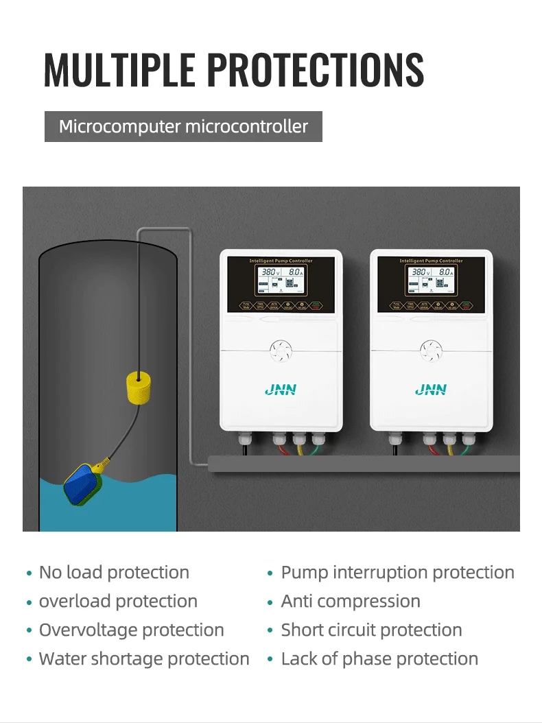 22KW Industrial 3-Phase Water Pump Controller - Smart & Reliable