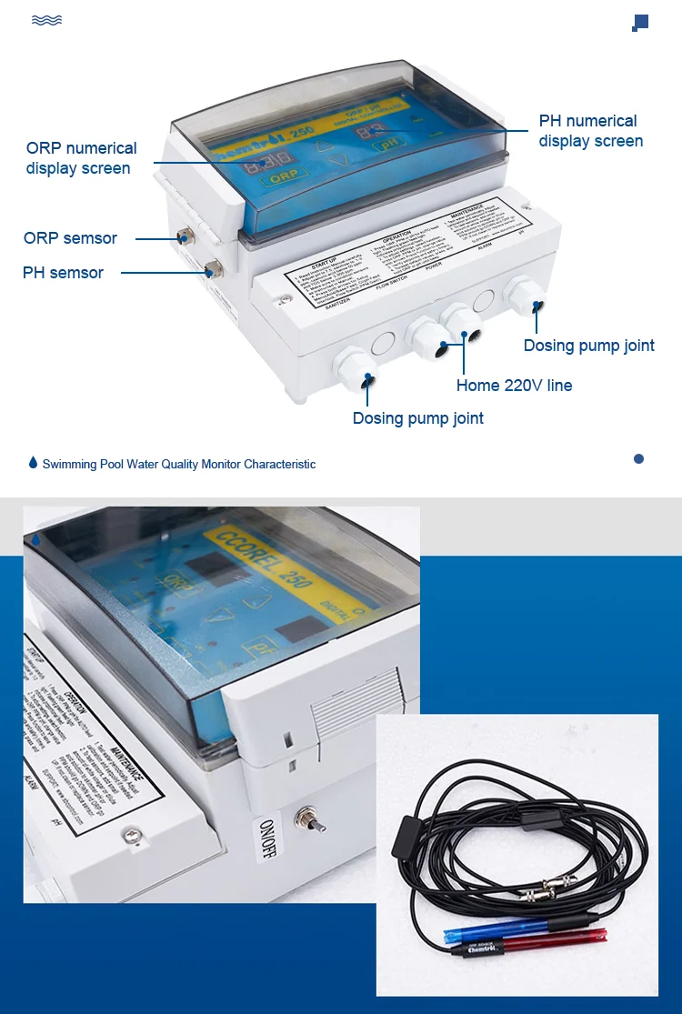 Chemical Chlorine Ph Adjustment Dosing System For Water Quality With ...