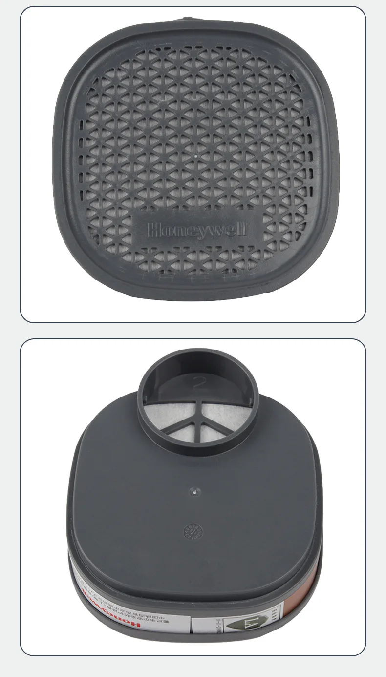 Honeywell 72002cn Respirator Filter Box Safety Protective Gas Mask ...