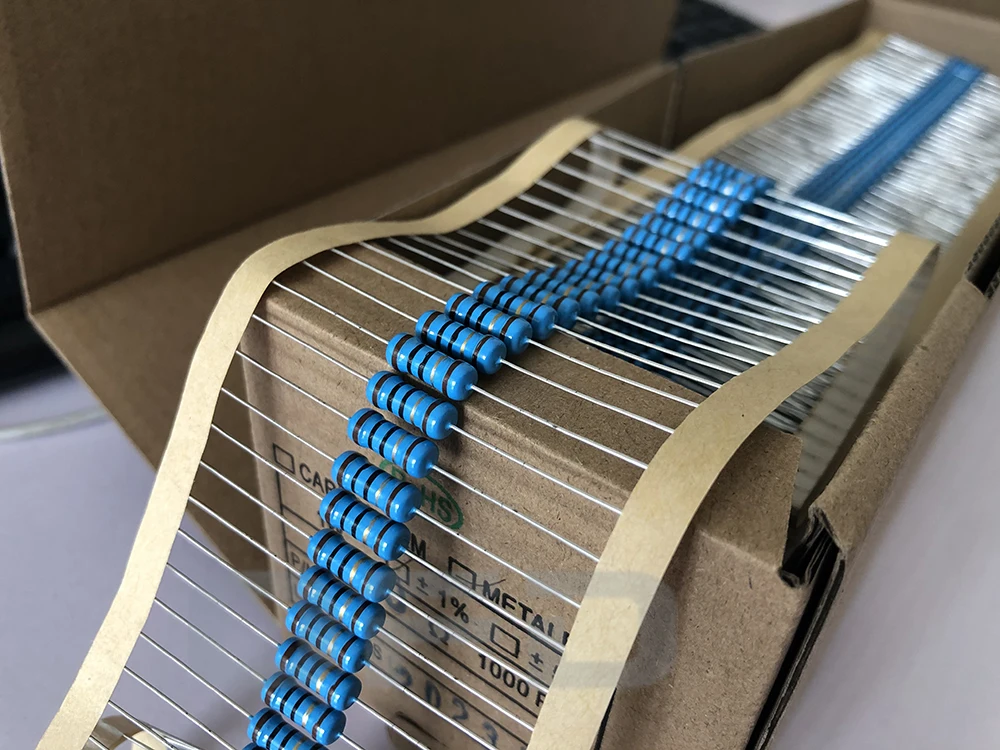 Electrical Resistance Manufacturer 1/8w 1/6w 1/4w 1/2w 1w 5% 1% OHM Carbon Through Hole ...