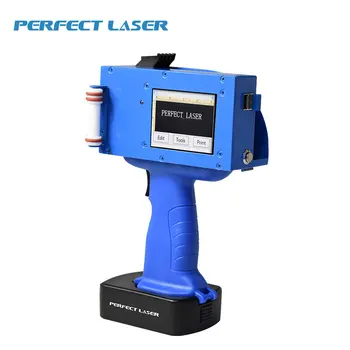 High Speed Handheld Inkjet Plastic Bottle Code Portable Inkjet Coder ...