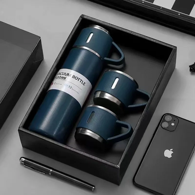 500ml Thermos Luxury Corporate Business Gift Box Set Drinkware Set ...