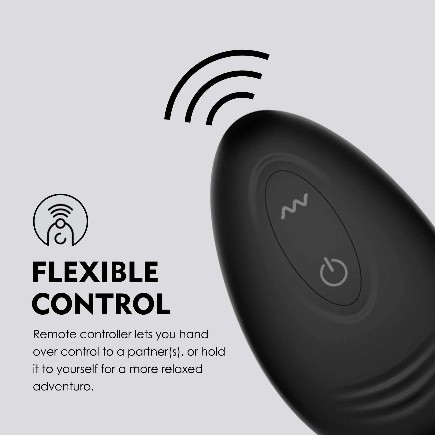 WINYI Anal Bead Vibrator - Remote Controlled 10 Frequencies