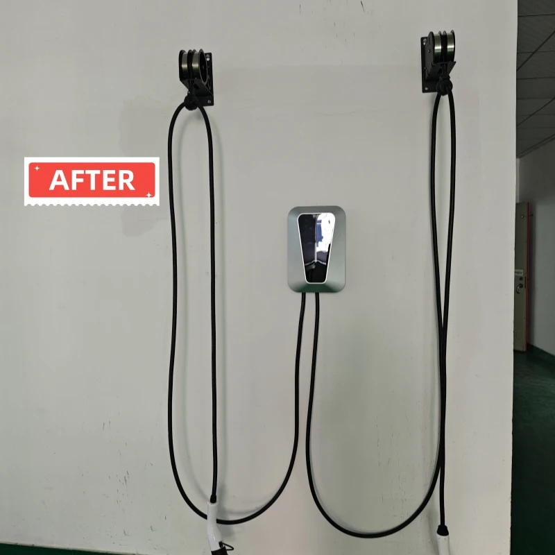 Evocharge Universal Cable Retractor for Secure EV Charging