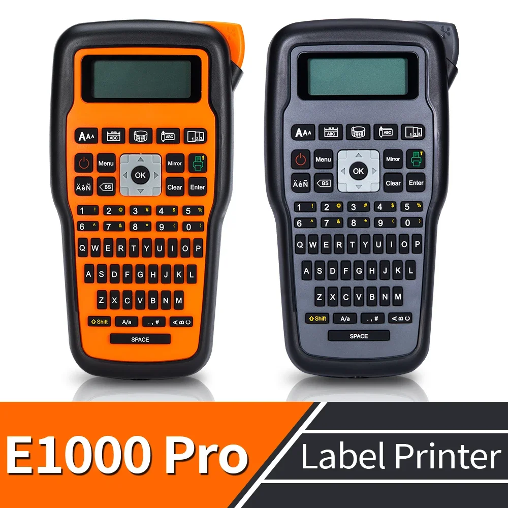 Brother E1000 Pro Label Maker - Colorful Sticker Printing