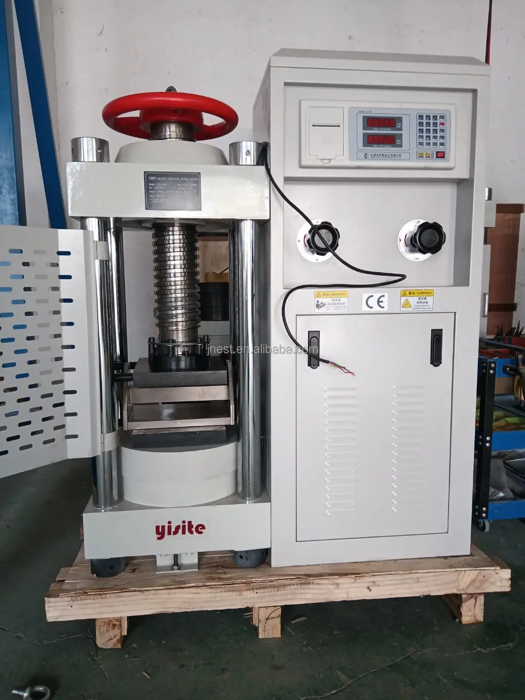 200ton 2000kn Digital Water Permeable Brick Pressure Strength Testing ...