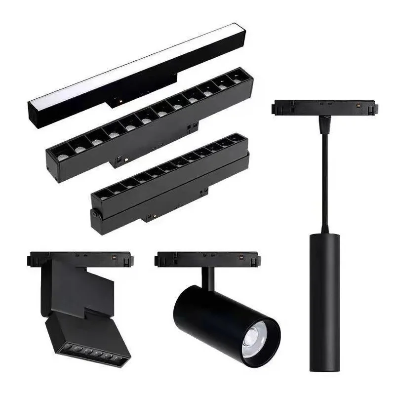 Indoor Suspended Track Lighting Spotlight Magnetic Track Light Led ...