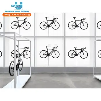 Mountain Bike Display Stand Sport Showroom Decor City Road Cycling ...