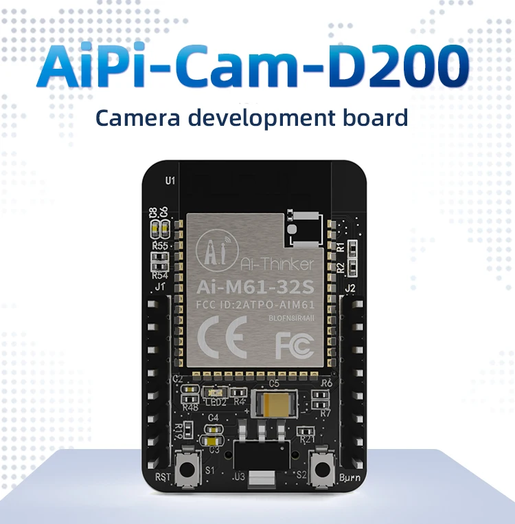 Ai-thinker Aipi-Cam-D200 Camera Development Board - 200w Pixel