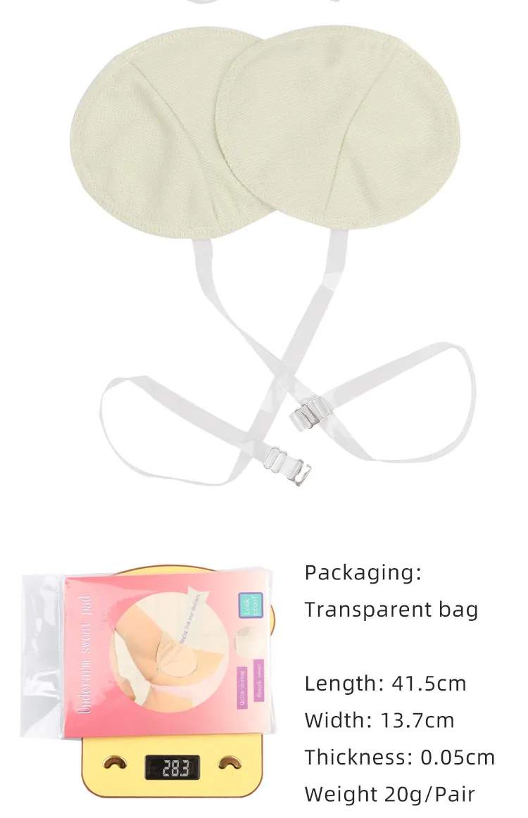 Underarm Sweat Patch Reusable Honeycomb Sweat Absorbing Pad Washable ...