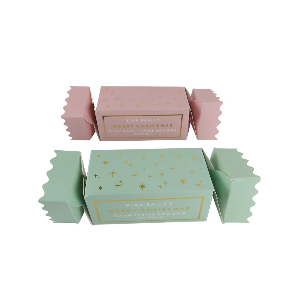 Cardboard Christmas Cracker Box Custom Diy Wedding Party Favor Gift ...