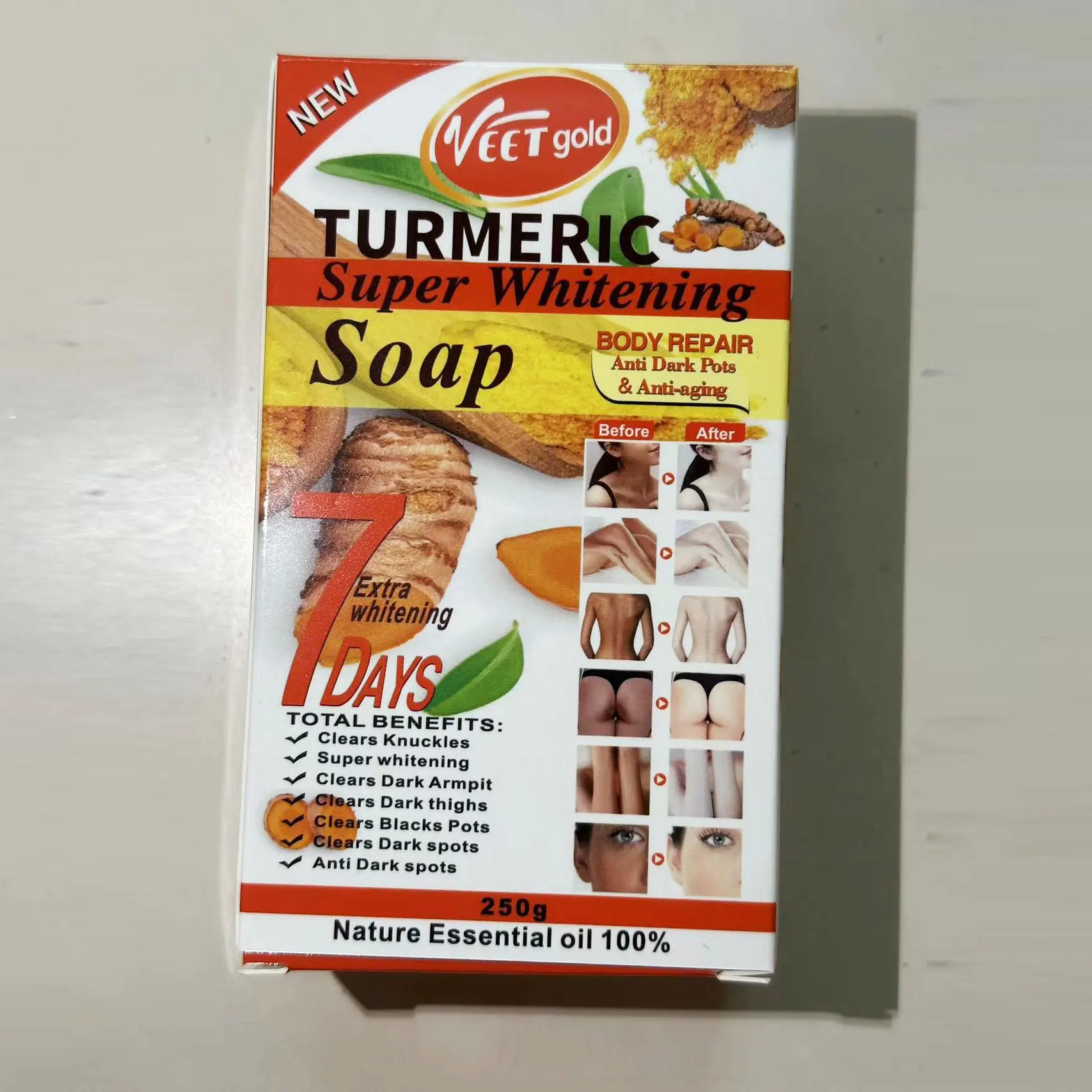 Turmeric Super Whitening Essential Oil - Anti-Aging & Brightening