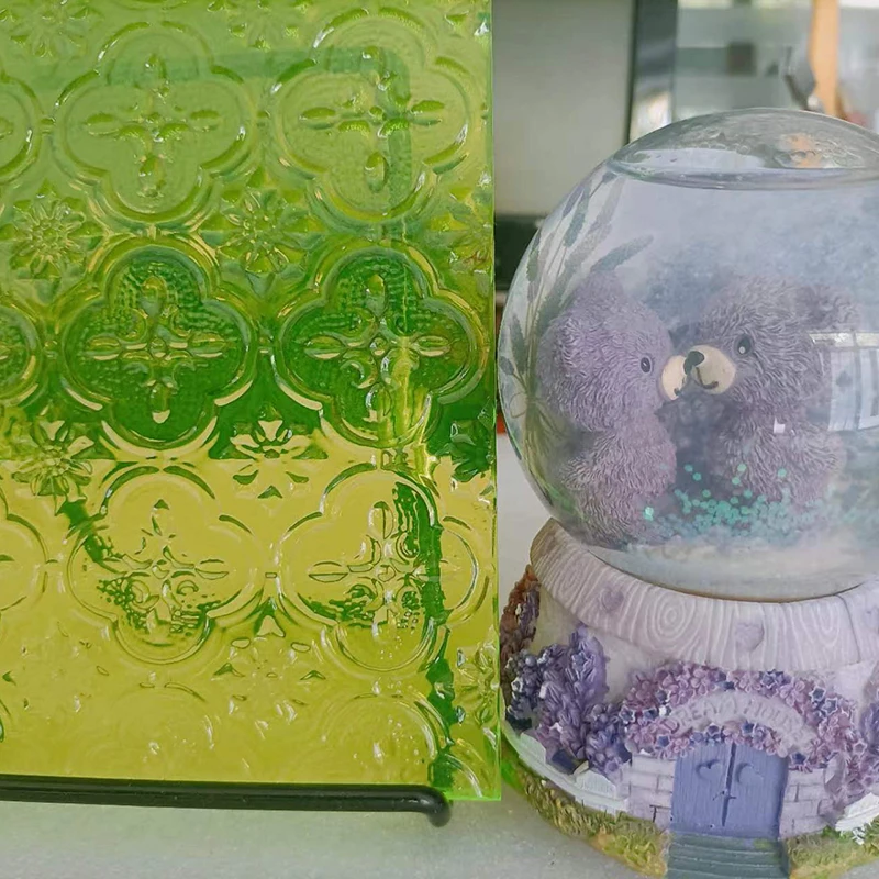 5mm Clear Patterned Glass Clear Pattern Manufacturer Shower Fluted ...