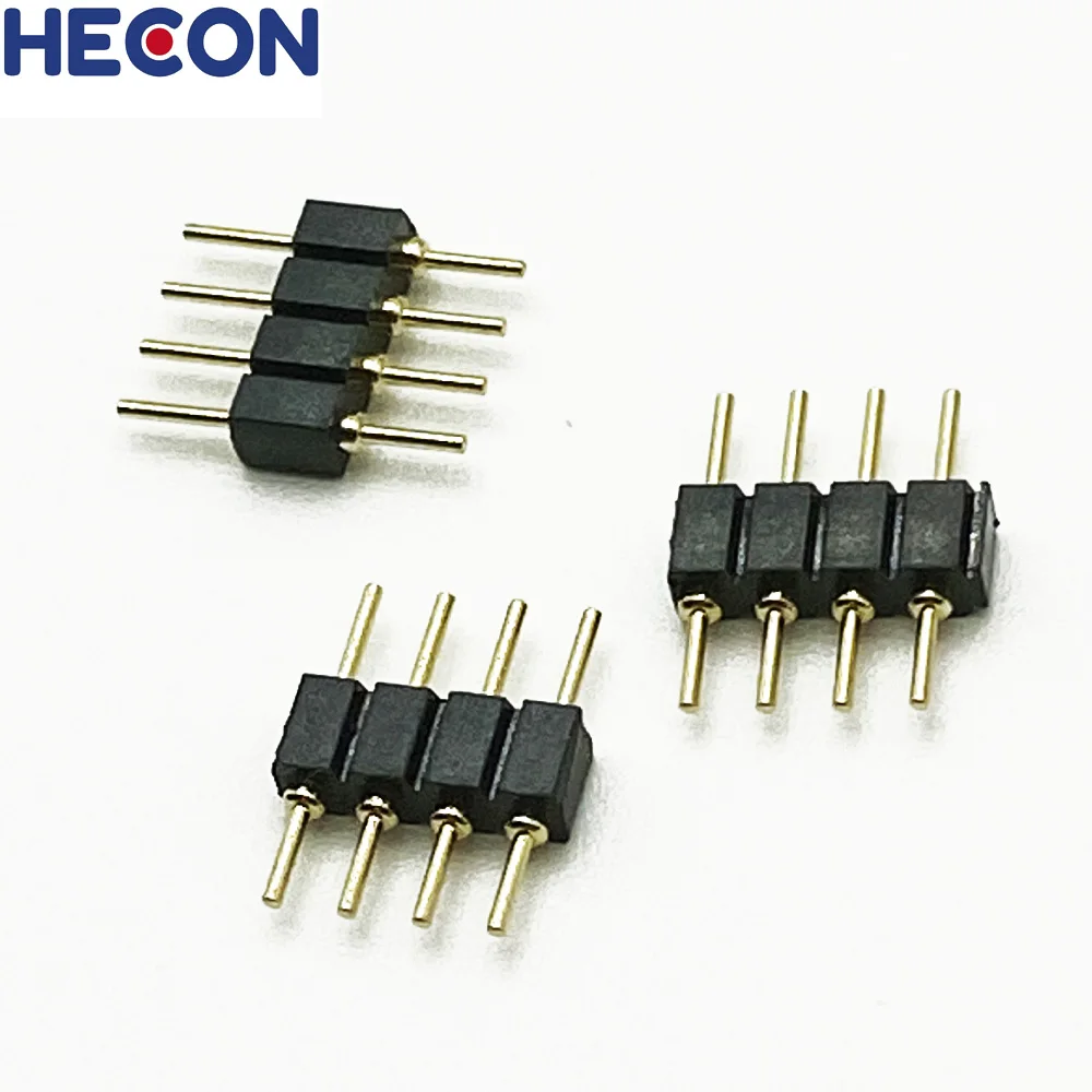 2.00mm Machined Pin Header L=10.0mm Single Row 1x4p Machined Pin Header ...