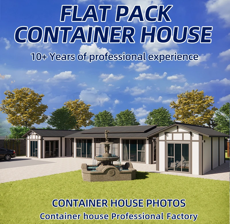 20ft 40ft Luxury Modular Flat Pack Prefab Mobile Office Container House ...