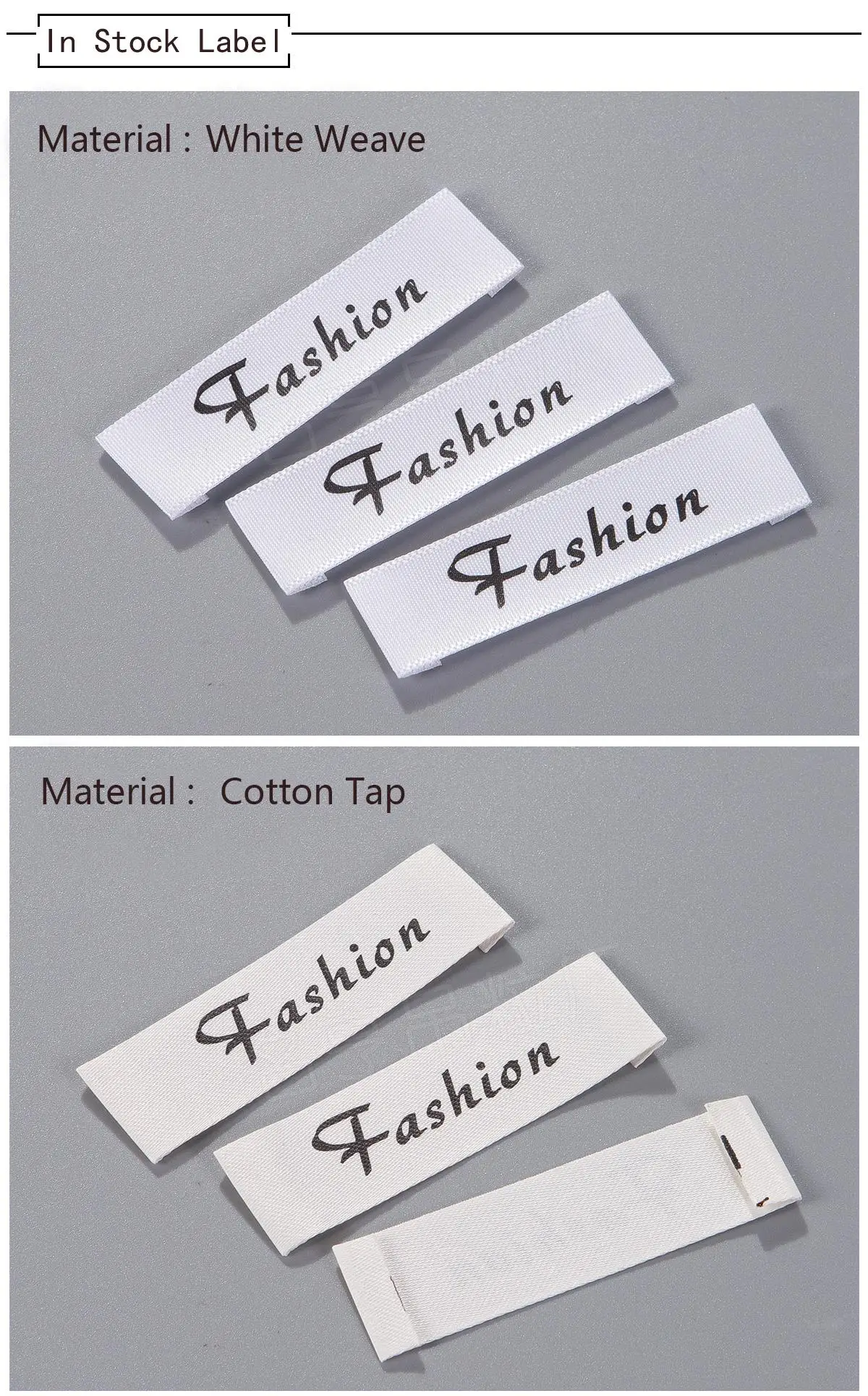 Biodegradable PLA Plastic Clothes Lock Pin String Loop Tags