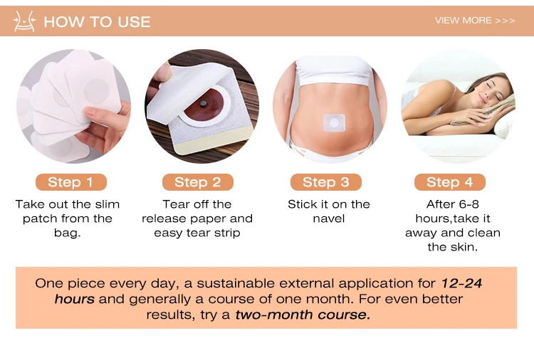 Most Sell Product Abdomen Belly Patch Detox Slimming Patches For Weight ...