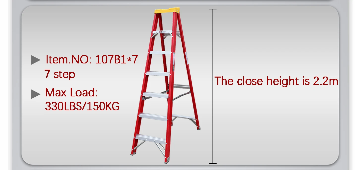 Fiberglass Folding Ladders - Heavy Duty & Versatile Solutions
