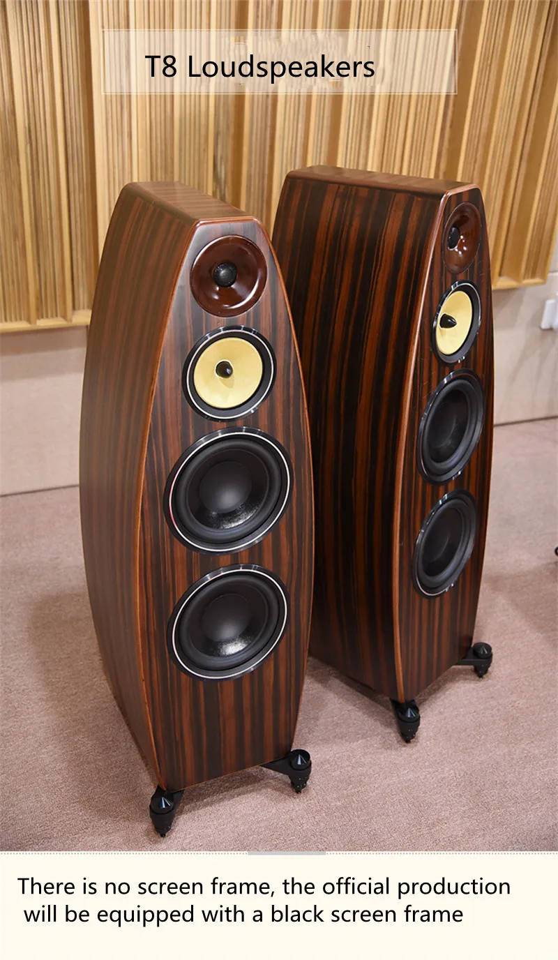 GYS-01 Dual 8-Inch Three-Way Audio Fever Home Theater Pair