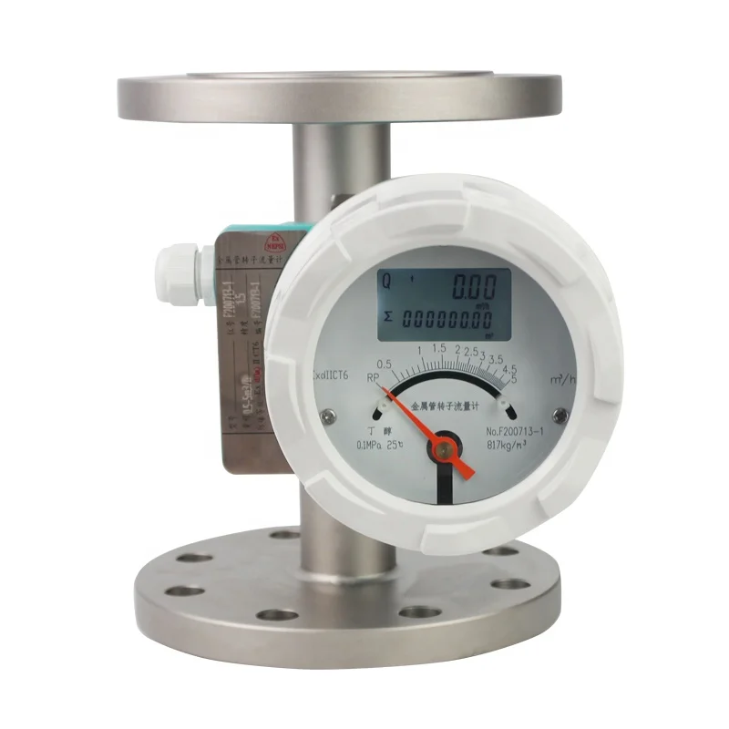 Flanged Hydrogen Gas Flow Meter Rotameter 1000 Lpm Hig Corrosive China ...